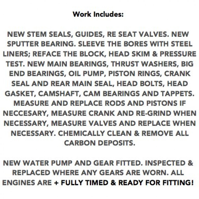 3ngines - 2.5 tdi T5 transporter VW AXE Master mechanics Reconditioned ...